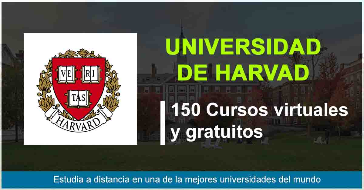 150 Cursos online GRATUITOS ofrecidos por la Universidad de Harvard
